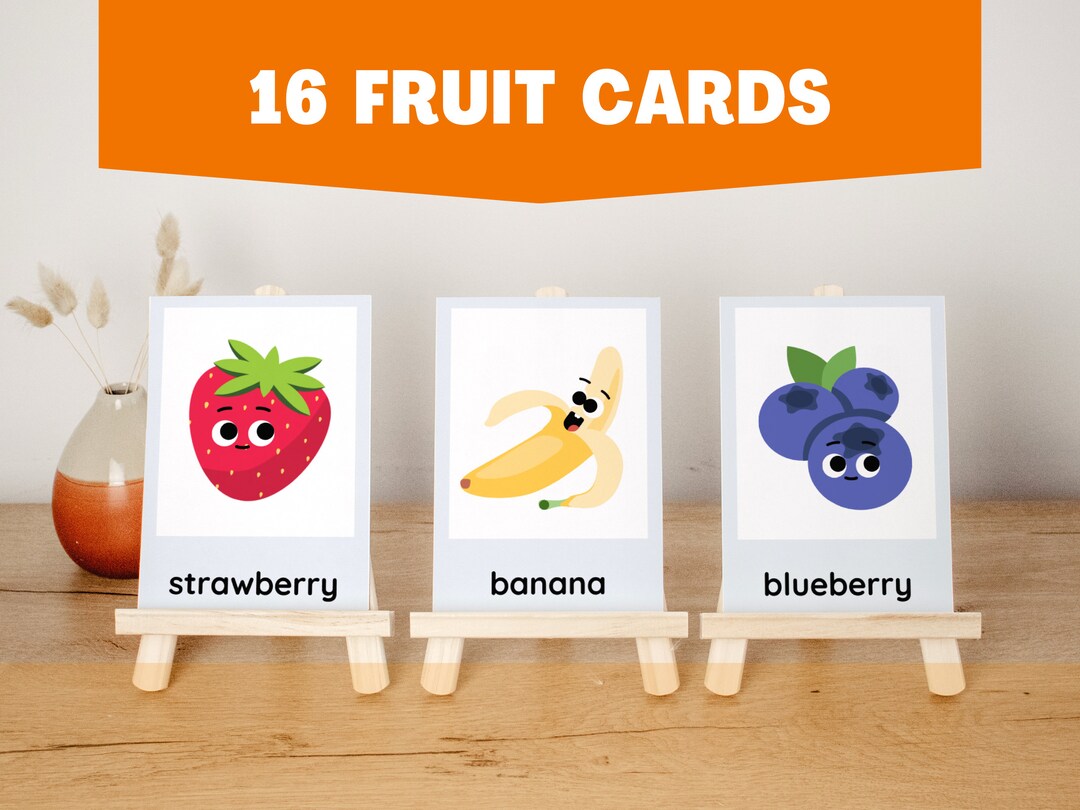 Printable Flash Card, Flash Cards for Kids, Preschool Montessori ...