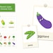 Printable Flash Card for Kids Montessori Materials Preschool Curriculum ...