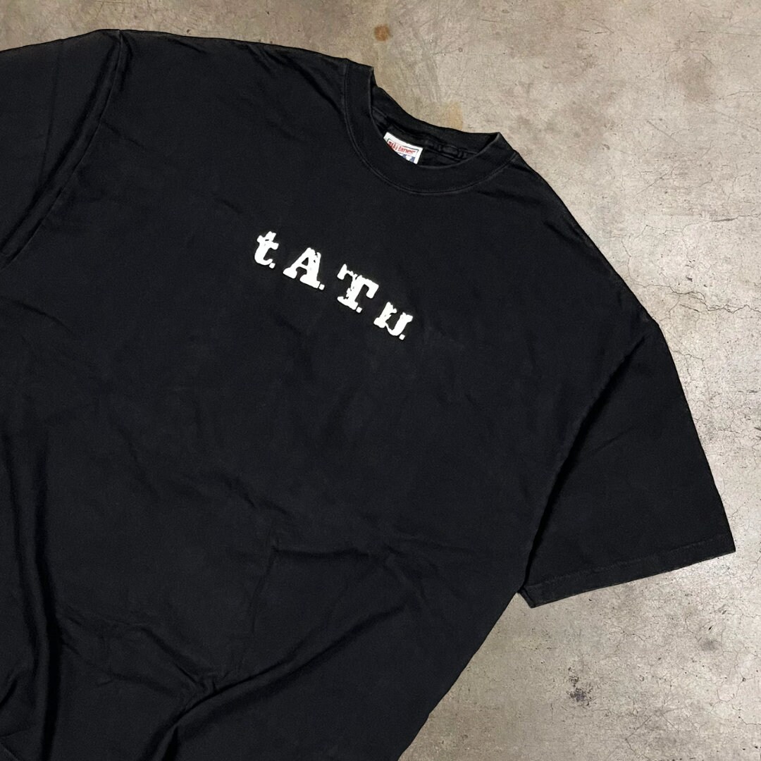 Vintage Y2K T.a.t.u Band T Shirt TATU Europop Electronic EDM Pop 2000s ...