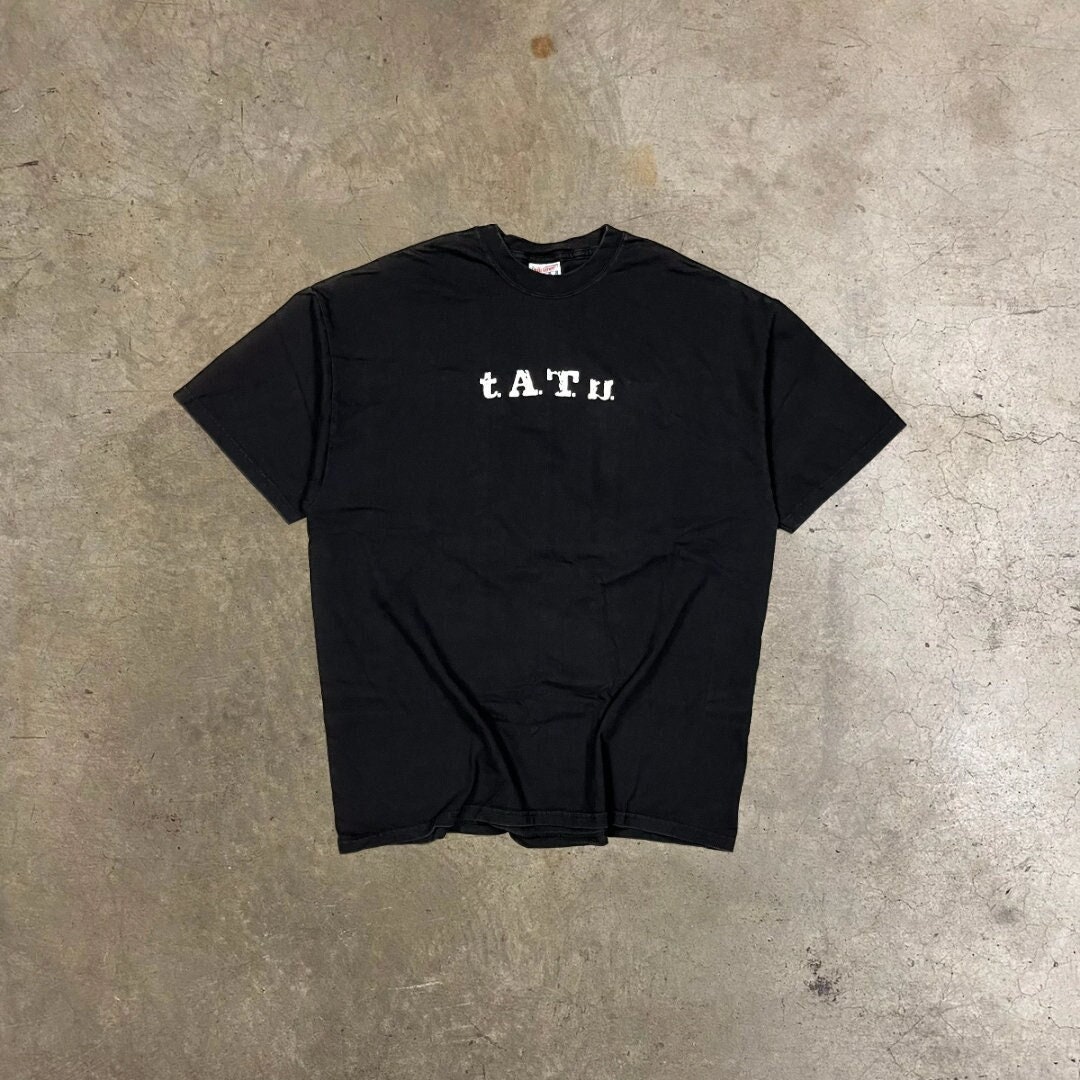 Vintage Y2K T.a.t.u Band T Shirt TATU Europop Electronic EDM Pop 2000s ...