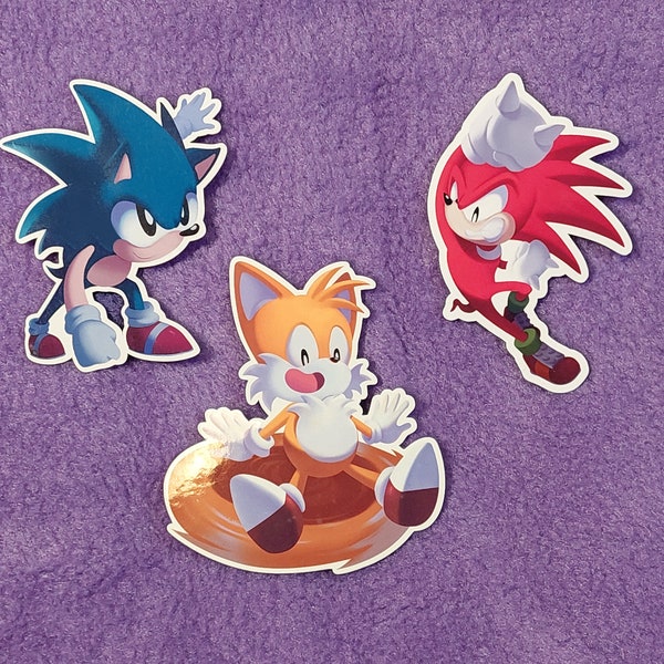 Classic Sonic Sticker - Etsy