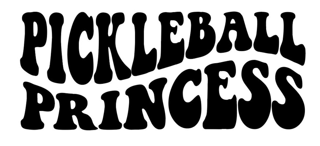 Pickleball Princess Svg, Pickleball, Women, Female, Paddles - Etsy