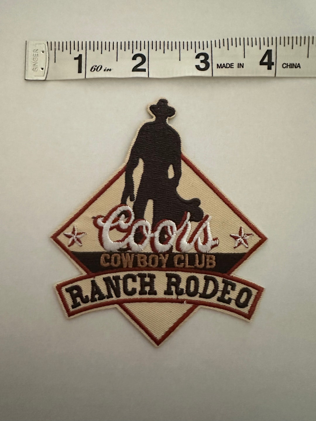 Coors Cowboy Club Rodeo Patch, Trucker Hat, Iron On - Etsy
