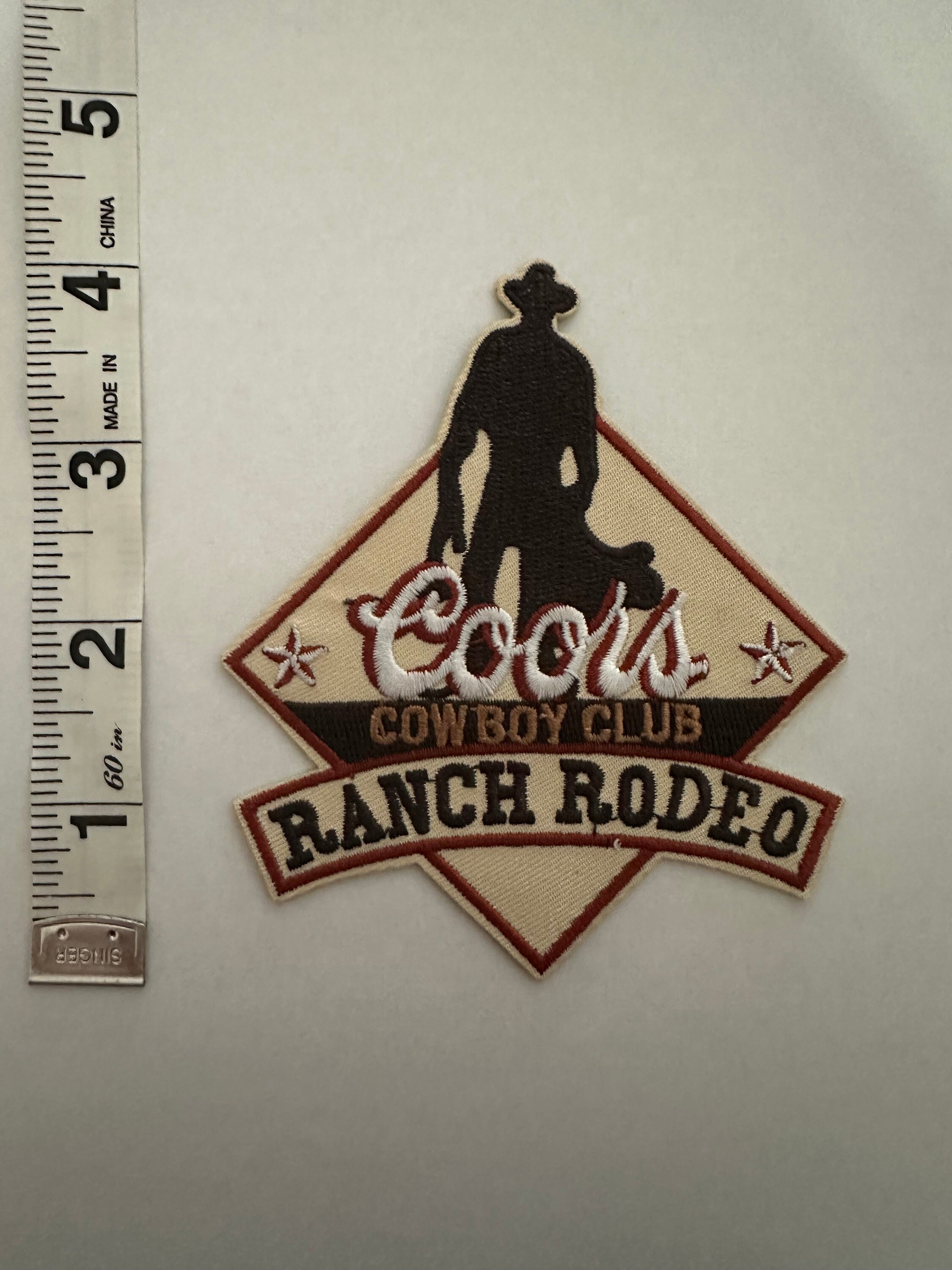 Coors Cowboy Club Rodeo Patch, Trucker Hat, Iron On - Etsy