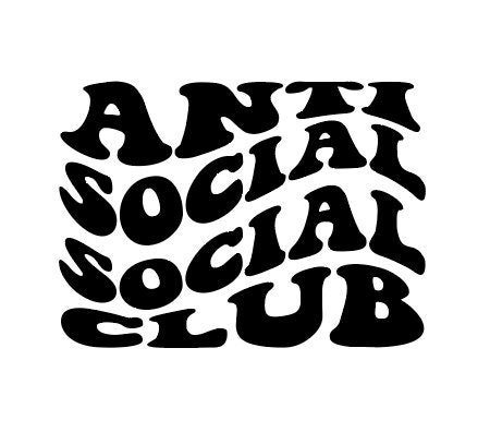 Anti Social Social Club Svg - Etsy