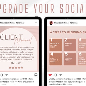 30 Esthetician Instagram Post Templates | Skincare Quotes | Skincare ...