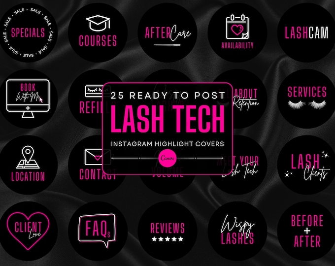 Lash Logo Set Rose Gold Lash Logo Watercolor Logo Makeup Artist Logo ...
