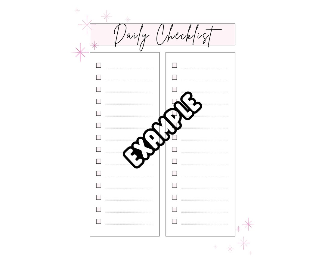 2023 Digital Checklist | THAT HOLY MAMA 2023 Checklist | Daily & Weekly ...