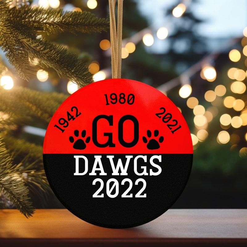 Uga Christmas Ornament - Etsy