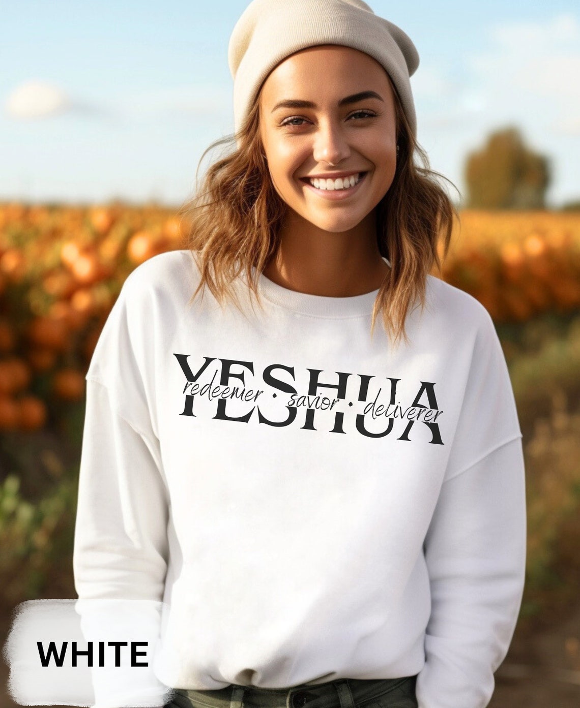 YESHUA Sweatshirt, Jesus Shirt, Christian Tee, Yahweh Vintage Shirt ...