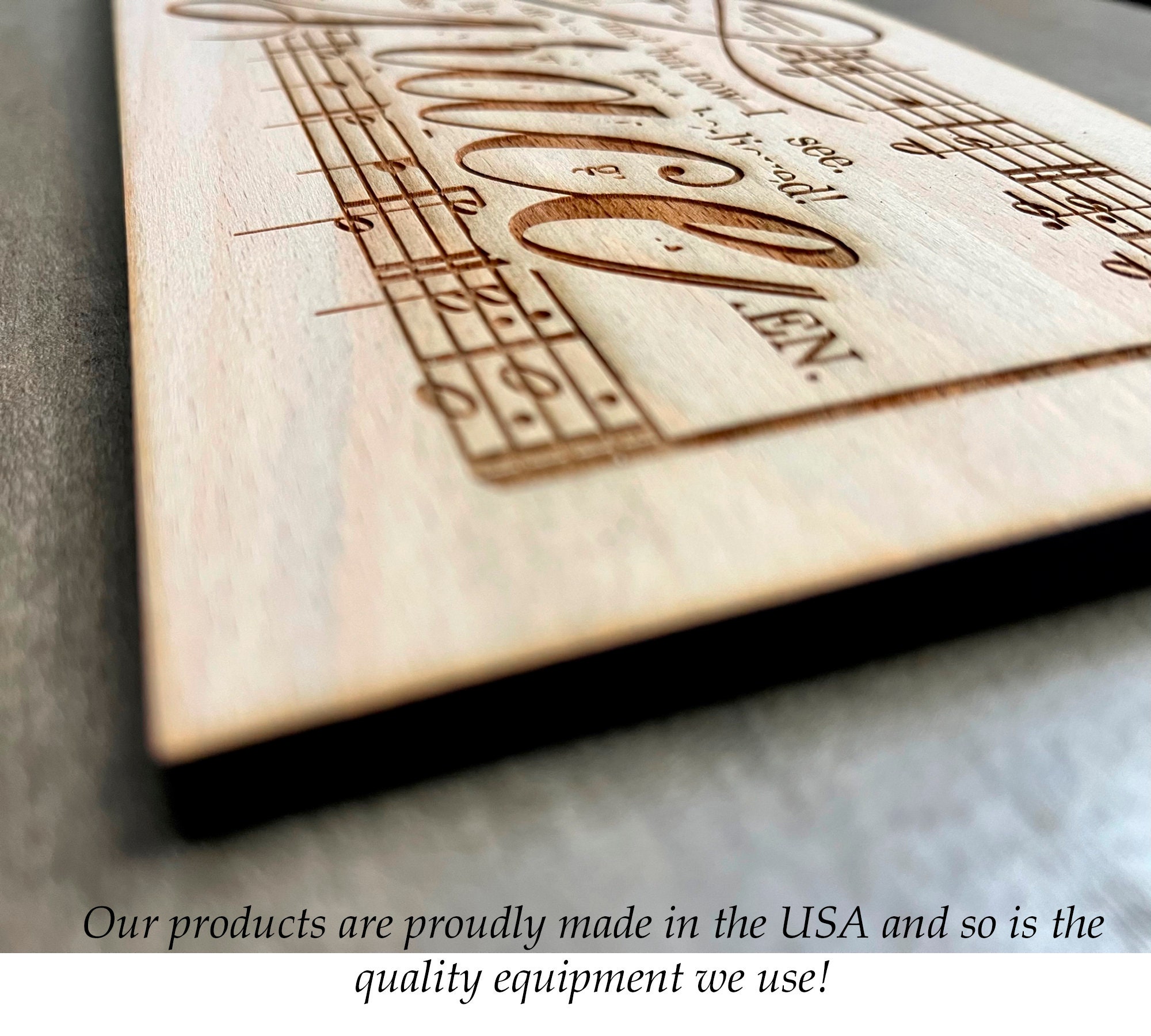 Amazing Grace Laser Engraved Beechwood Wall Decor - Etsy