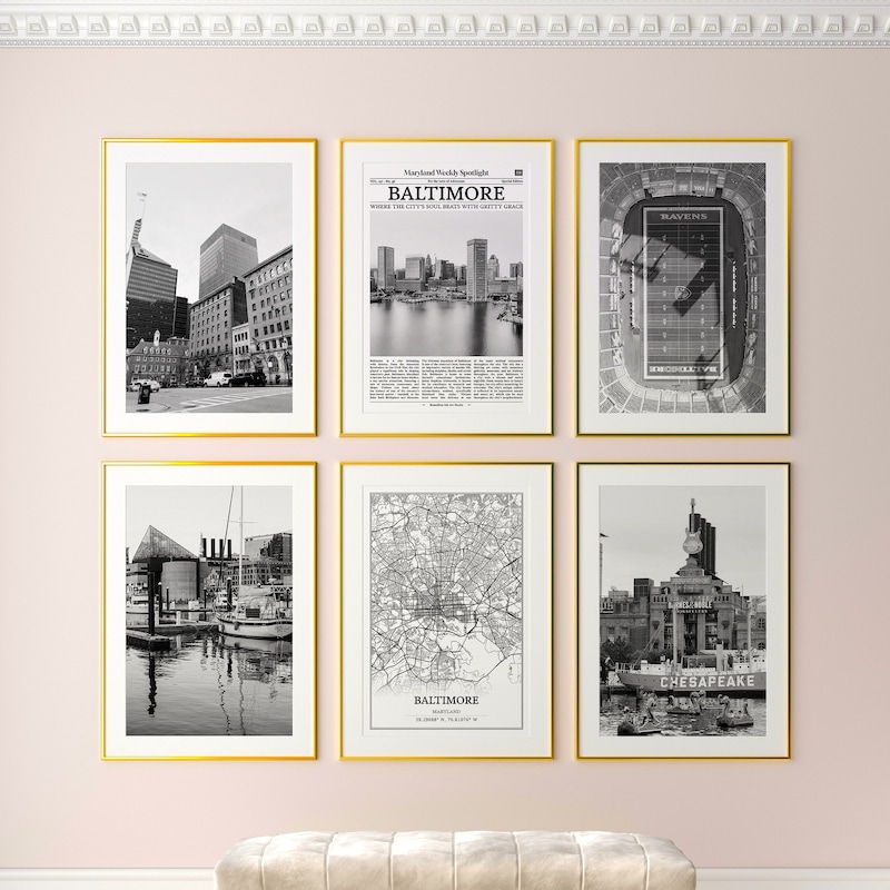 Baltimore Travel Poster - Etsy