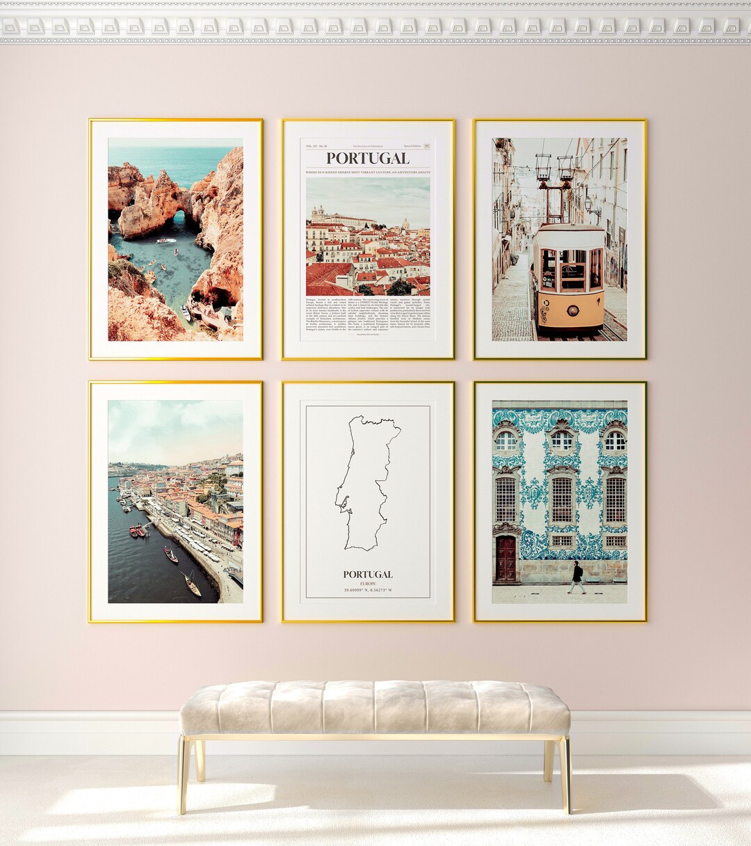 Portugal Prints Set of 6, Portugal Photo Poster, Portugal Photography ...