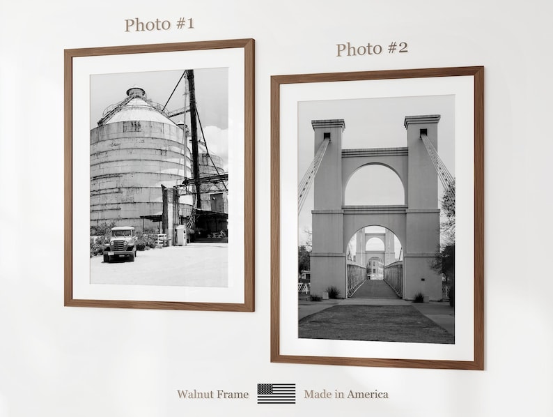 Waco City Prints Set of 6, Waco Black and White Prints, Waco Photo ...