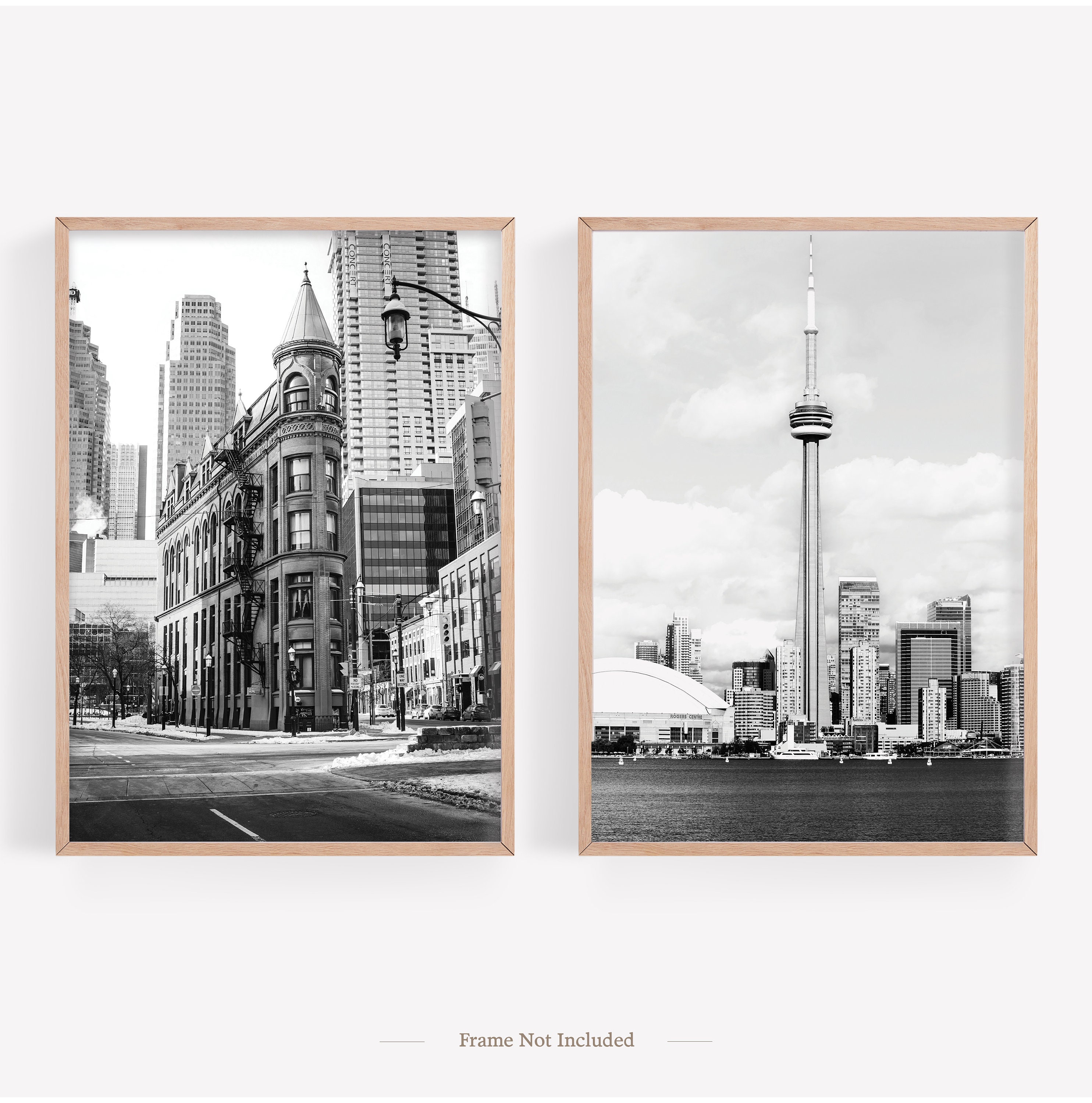 Toronto City Prints Set of 6 Toronto Black and White Prints - Etsy