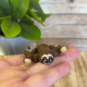 3D Printed Articulating Sloth Will Hang Like A Real Sloth Adorable ...