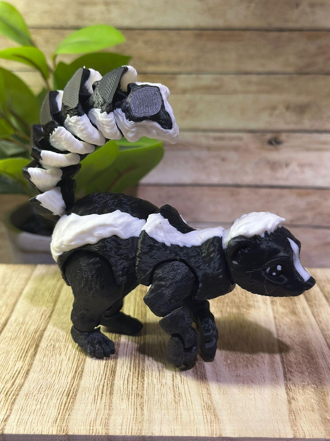 3D Printed Articulating Skunk - Flexi Skunk - Poseable and Collectible ...