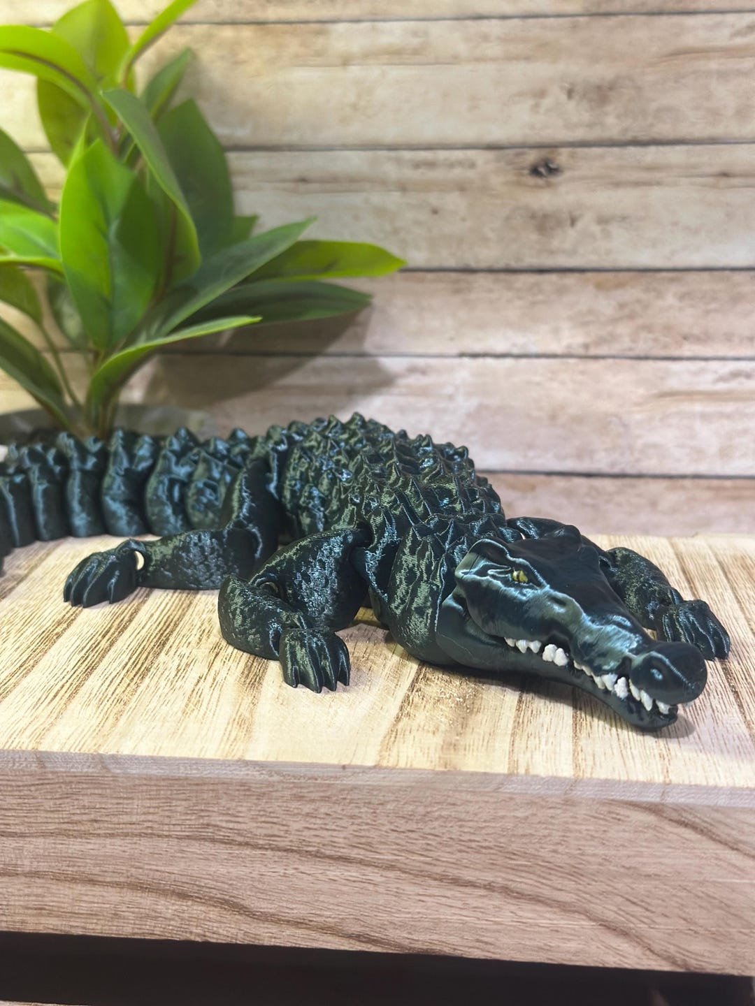 Crocodile - Realistic 3D Printed Articulating Flexi Crocodile - Etsy