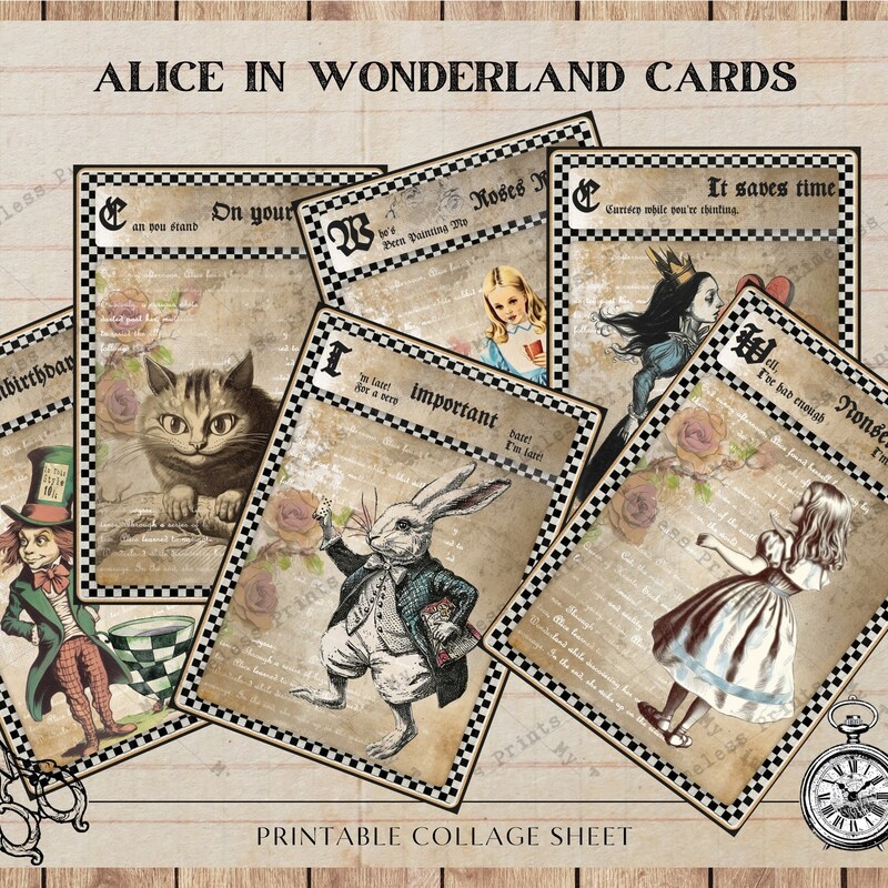 Alice Printable - Etsy