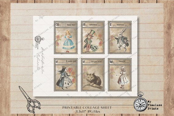 Alice Im Wunderland Karten