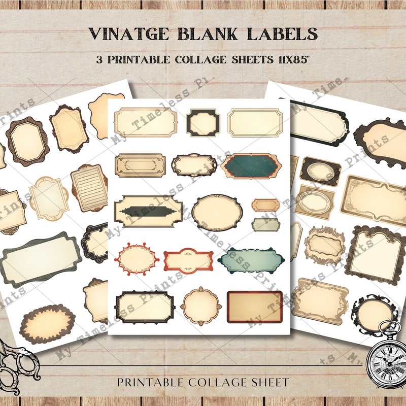 Printable Labels - Etsy