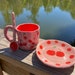 Handmade Cherry Mug Set - Etsy