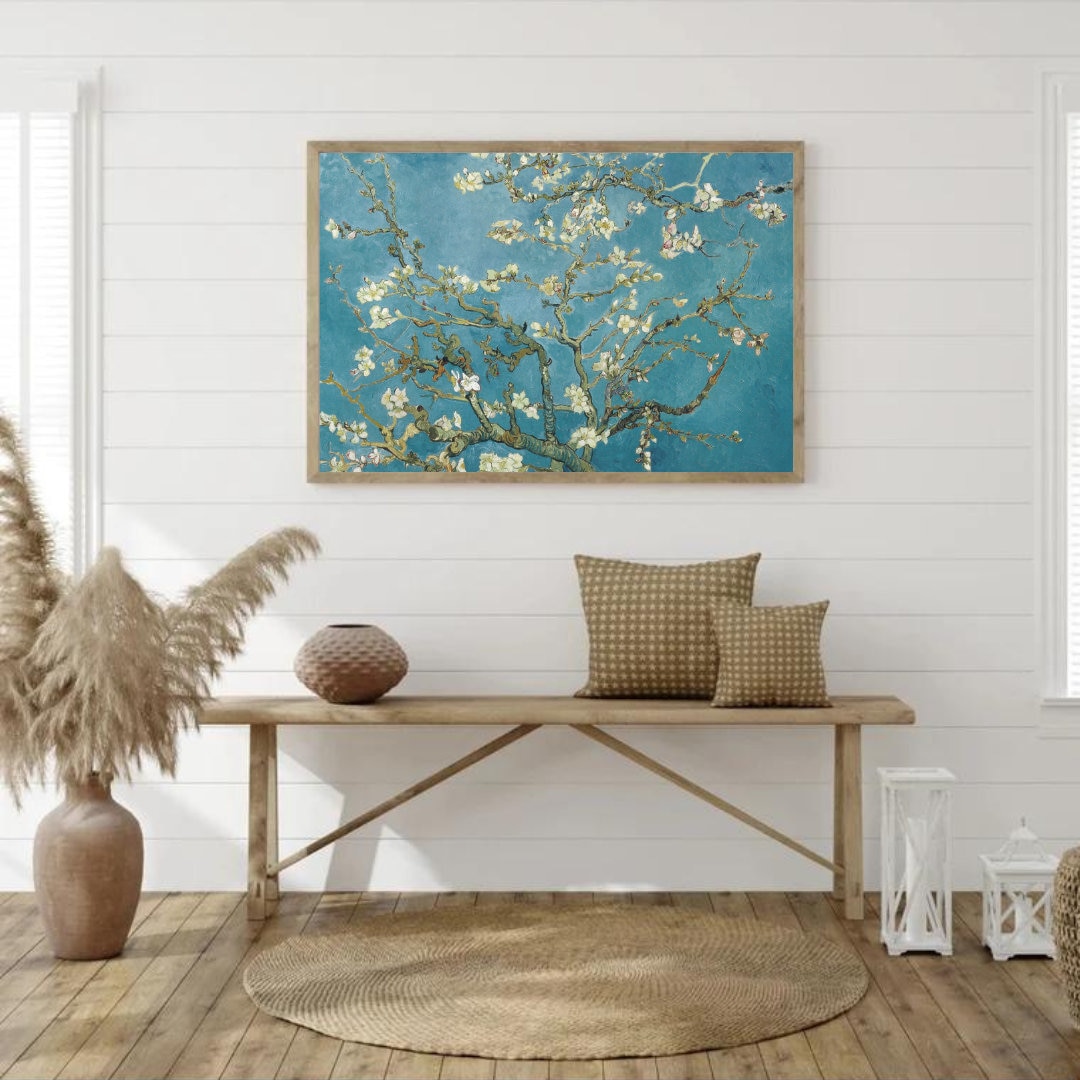 Vincent Van Gogh's Almond Blossom (1890) Famous Painting, Museum Print ...