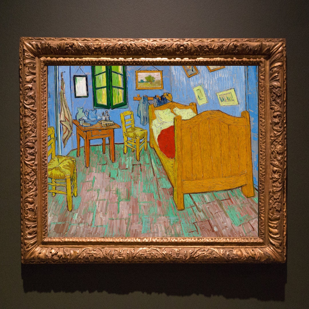 Vincent Van Gogh's the Bedroom (1889), Van Gogh Wall Art Décor, Classic ...