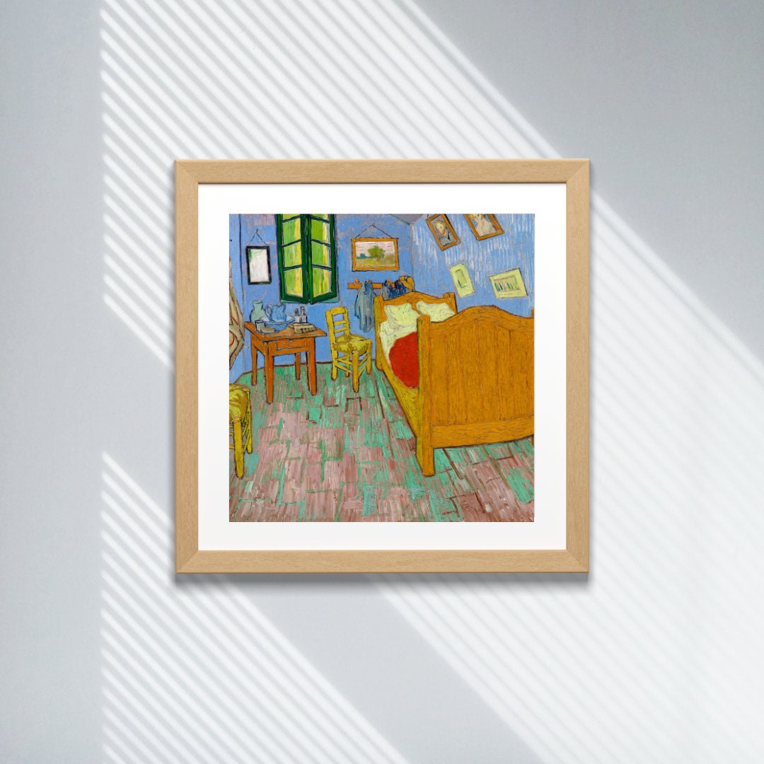 Vincent Van Gogh's the Bedroom (1889), Van Gogh Wall Art Décor, Classic ...