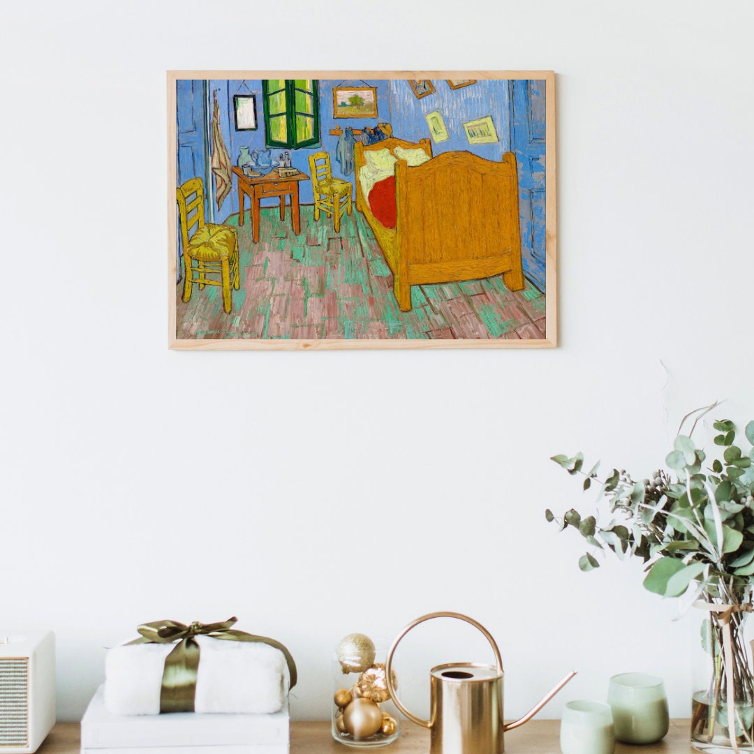 Vincent Van Gogh's the Bedroom (1889), Van Gogh Wall Art Décor, Classic ...