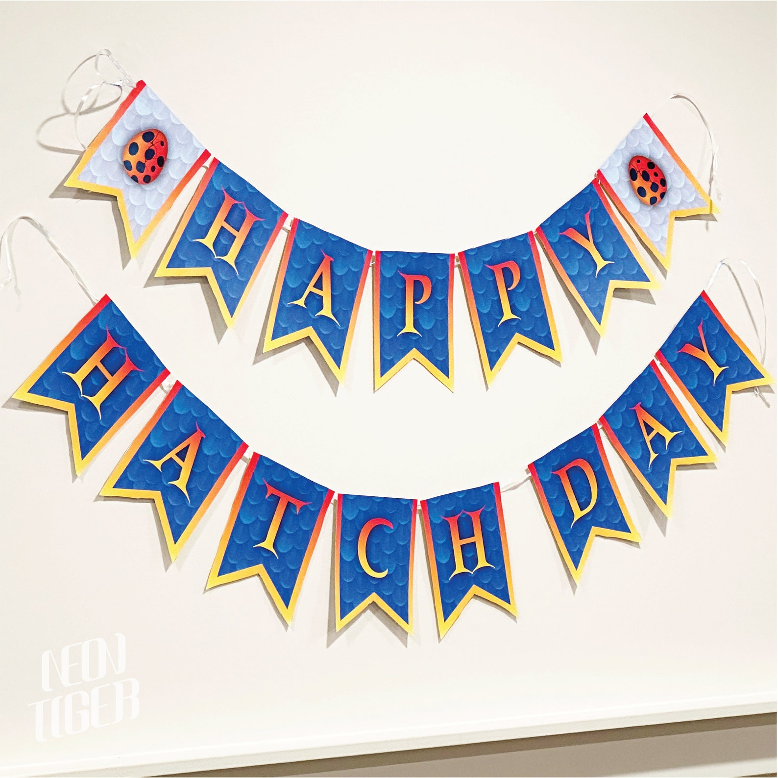 Wings of Fire "happy Hatch Day" Printable Birthday Party Banner ...