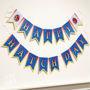 Wings of Fire "happy Hatch Day" Printable Birthday Party Banner ...