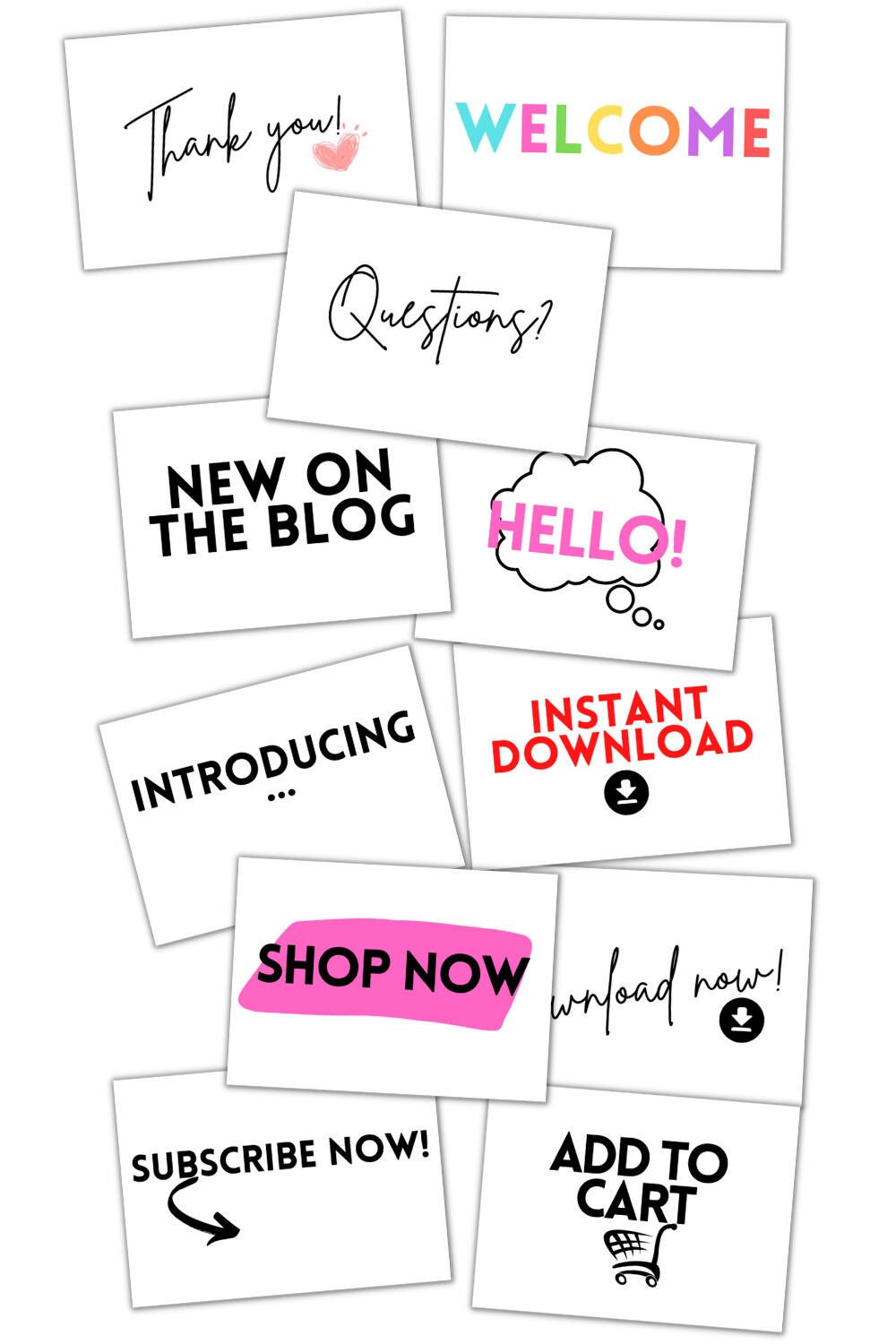 Blogger GIFS - Etsy