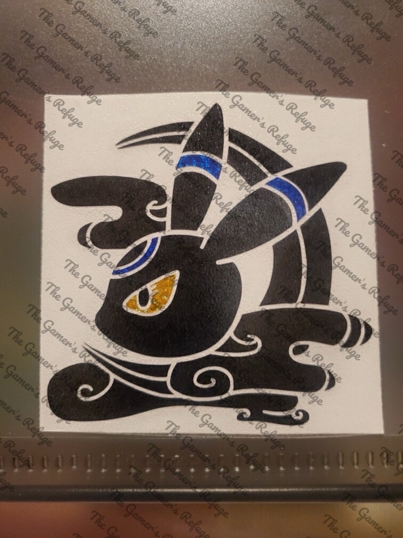 Umbreon Special Vinyl Decal Pokemon Sticker - Etsy
