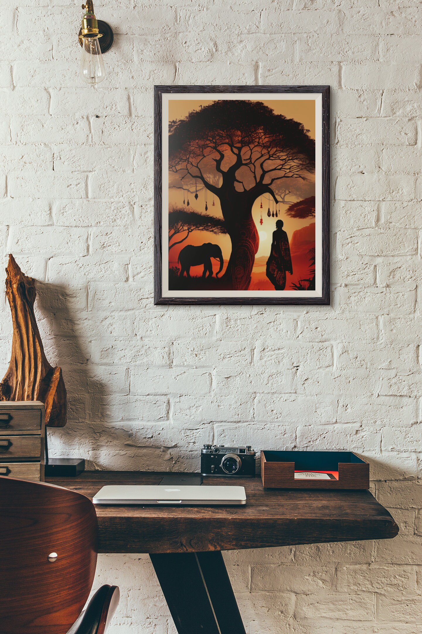 African Wilderness at Dusk: A Journey Through the Savanna - Beautiful ...