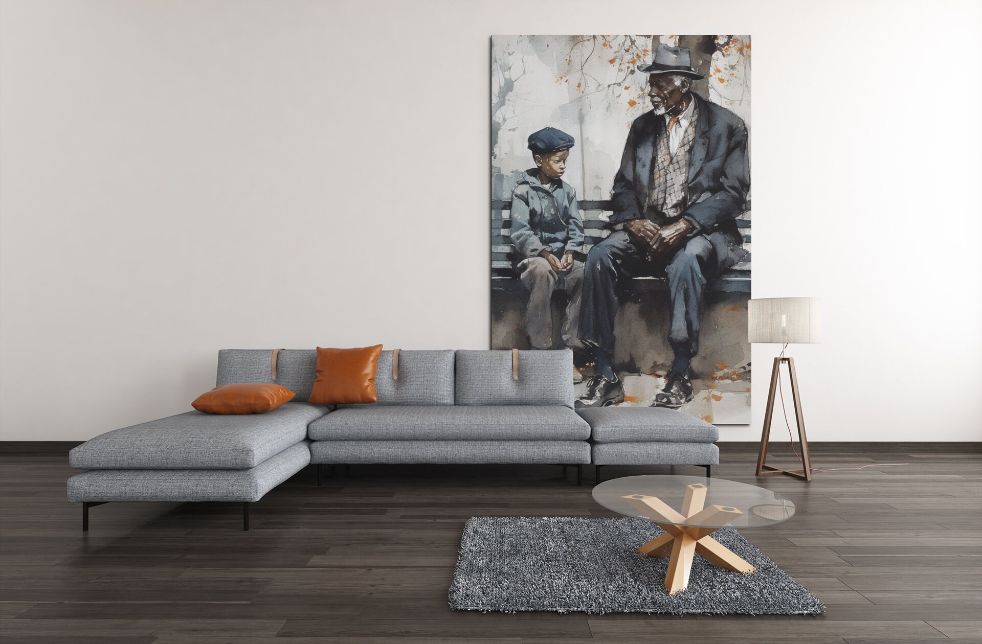 Timeless Bond: A Family's Loving Legacy - Grandfather, Black Family ...