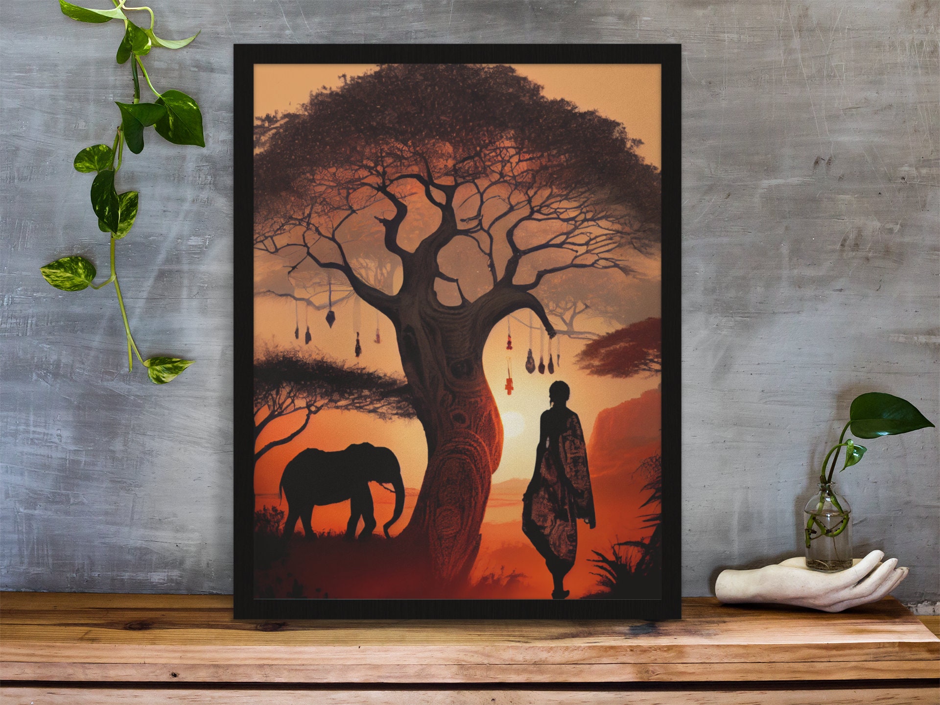 African Wilderness at Dusk: A Journey Through the Savanna - Beautiful ...