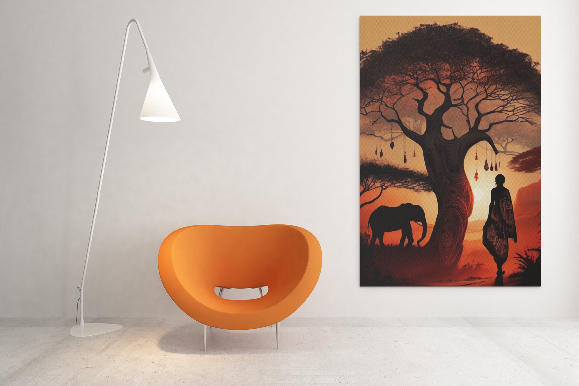 African Wilderness at Dusk: A Journey Through the Savanna - Beautiful ...