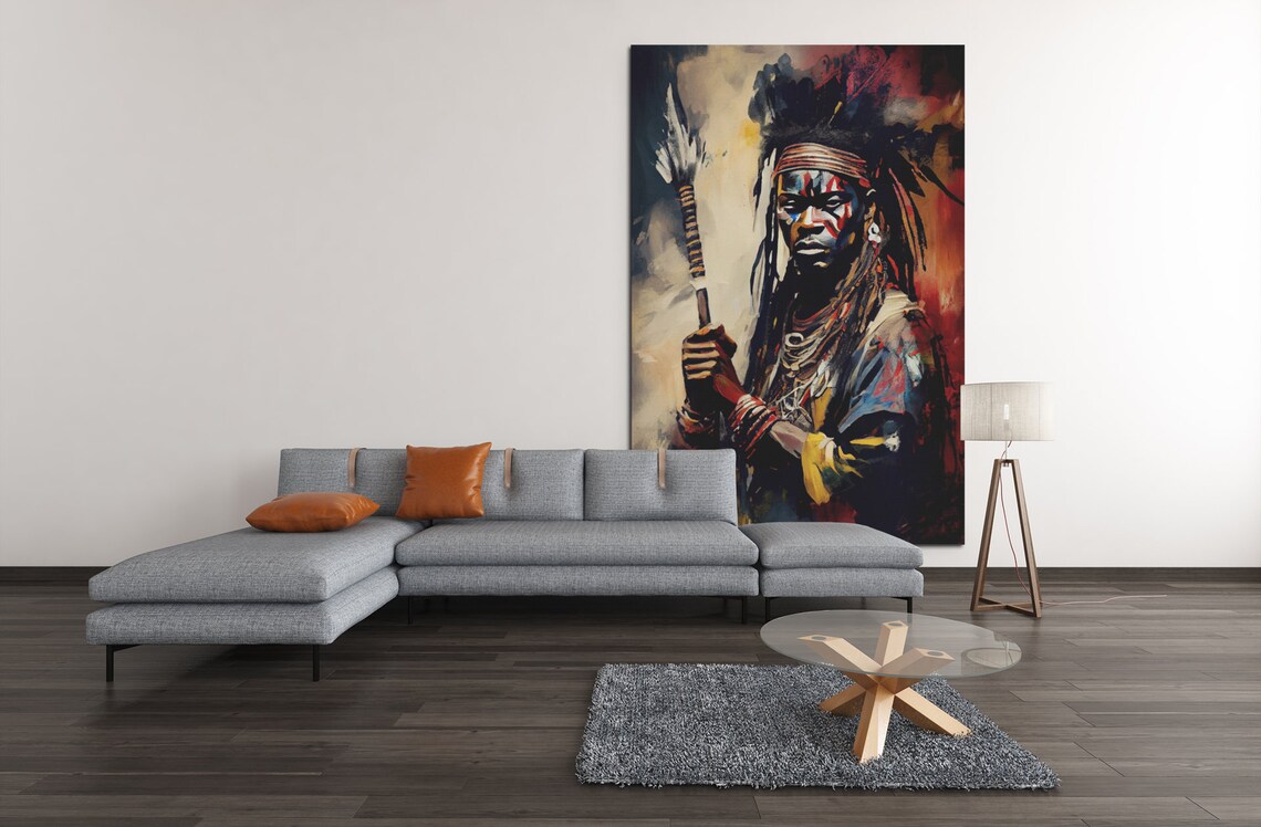 The Strong and Stoic Maasai Beautiful Art, Black Art, African Art ...