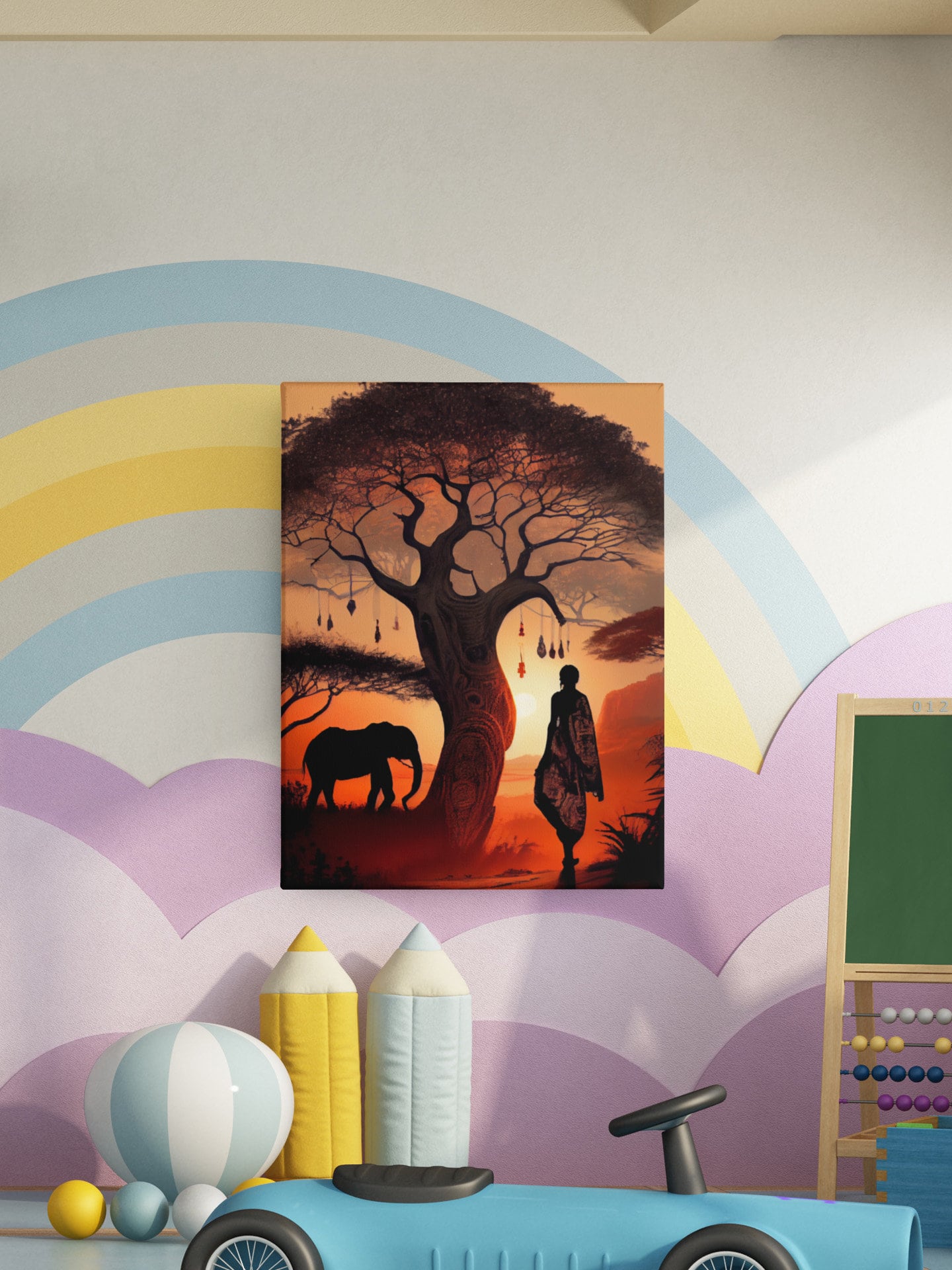 African Wilderness at Dusk: A Journey Through the Savanna - Beautiful ...