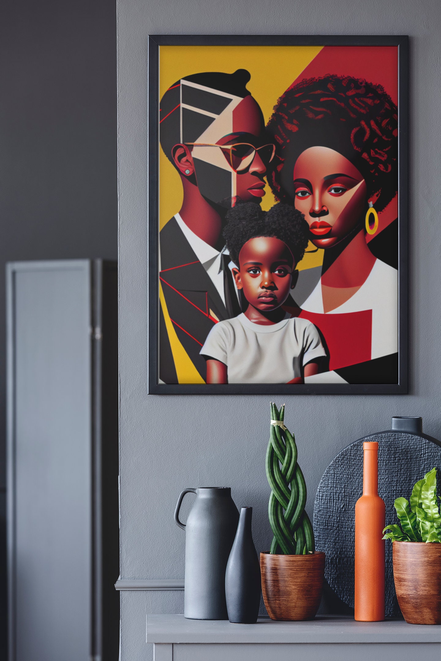 Bond Of Love A Black Family S Embrace Beautiful Art Black Family