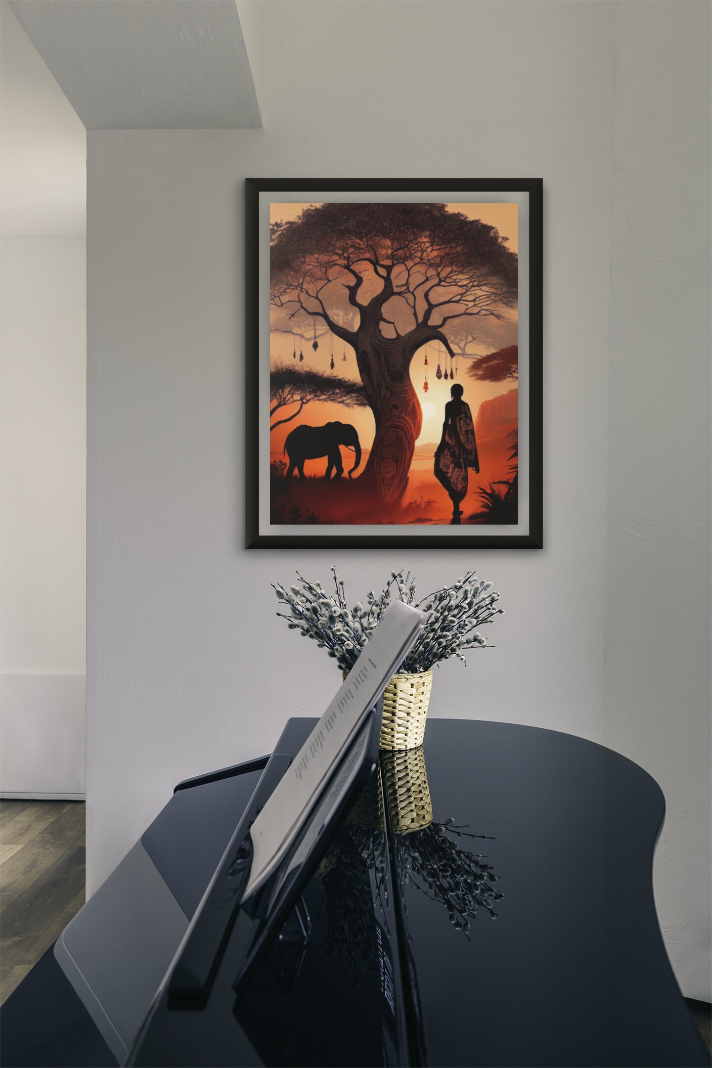 African Wilderness at Dusk: A Journey Through the Savanna - Beautiful ...