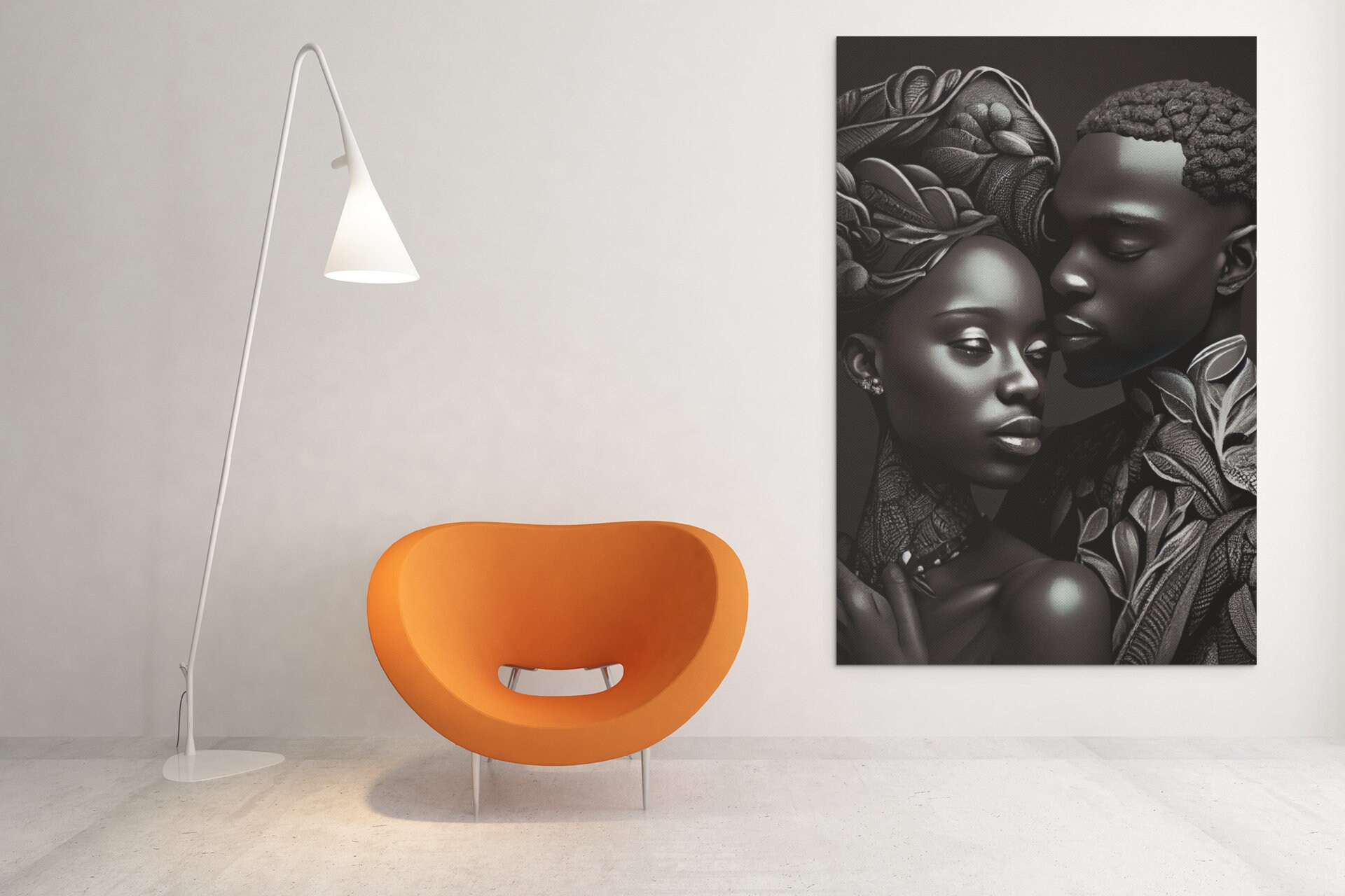 Black Love - Beautiful Art, Black Love, Digital Print, Digital Download ...