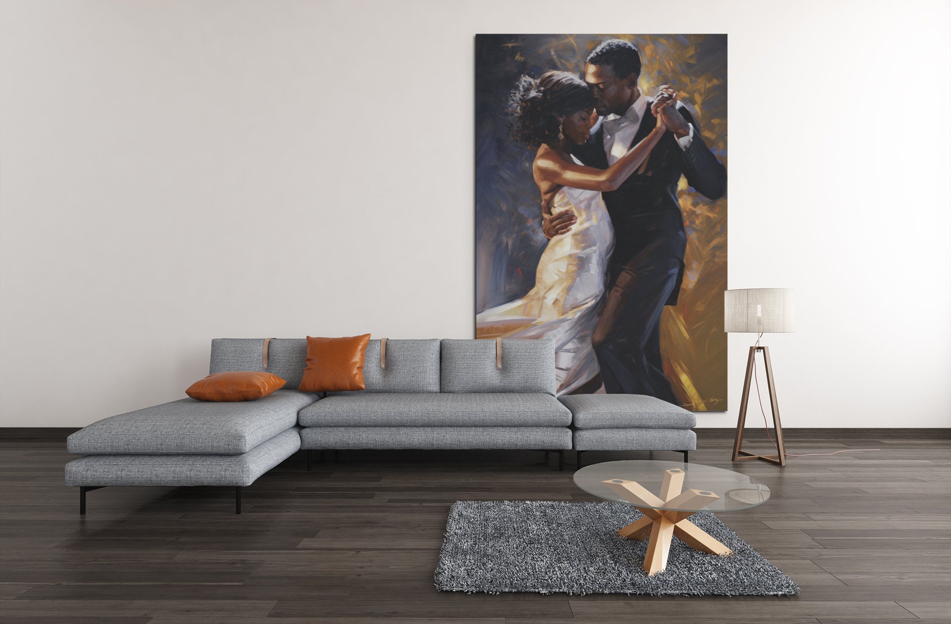 Lovers Dance: A Dance for Two - Beautiful Art, Black Love, Digital ...