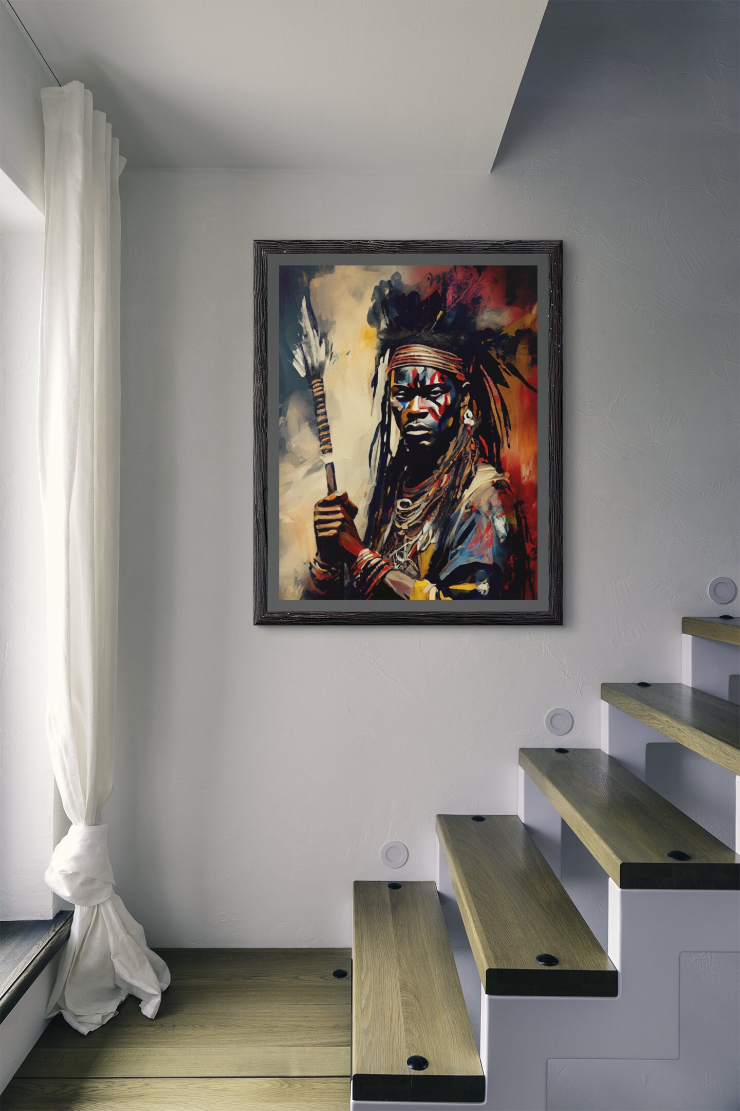 The Strong and Stoic Maasai - Beautiful Art, Black Art, African Art ...