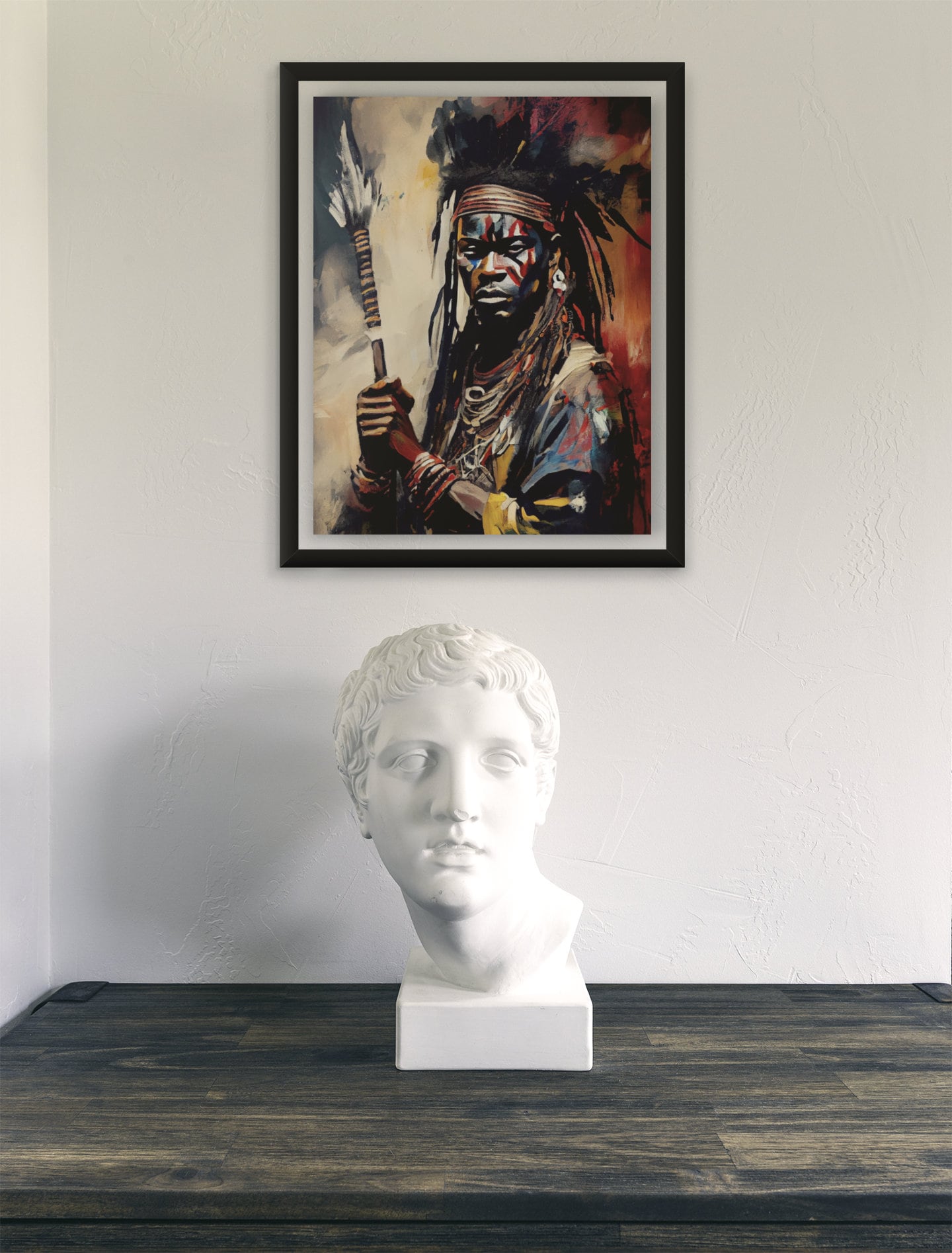 The Strong and Stoic Maasai - Beautiful Art, Black Art, African Art ...