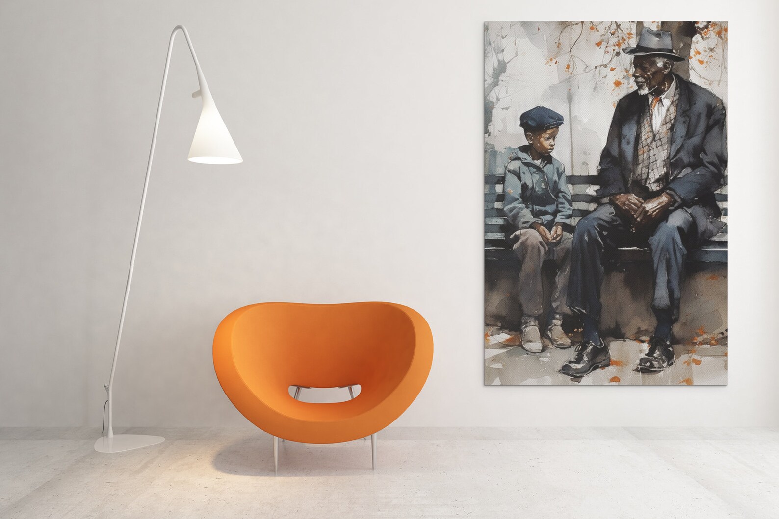 Timeless Bond: A Family's Loving Legacy - Grandfather, Black Family ...