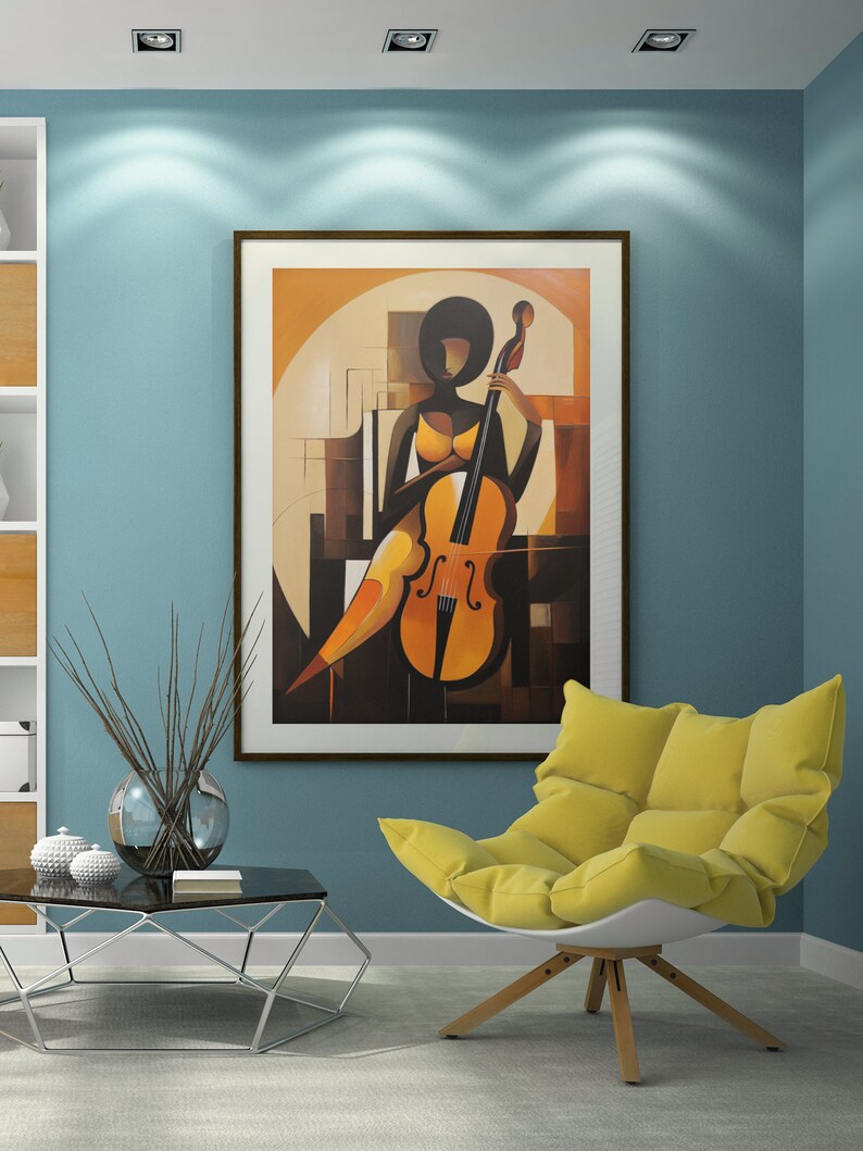 Emotional Orchestra: Abstract African Harmony - Etsy
