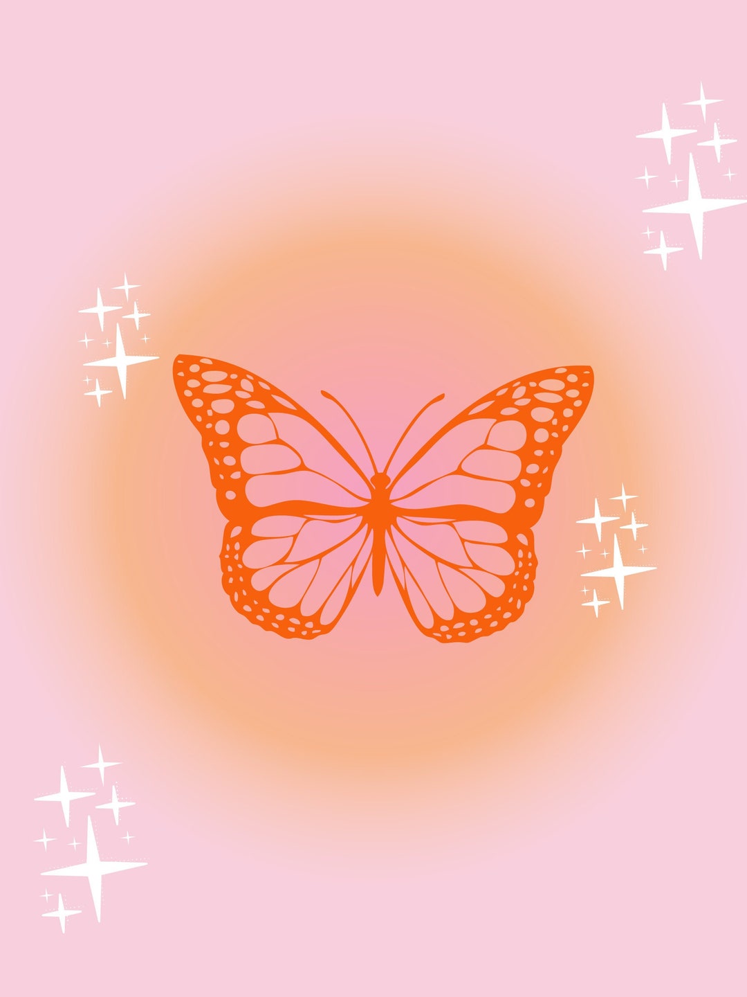 Butterfly Poster - Etsy