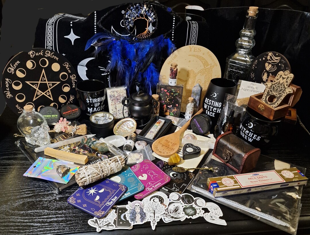 Witches Curiosity Box Mystery Witchy Box Witchcraft Mystery Box Witchy ...